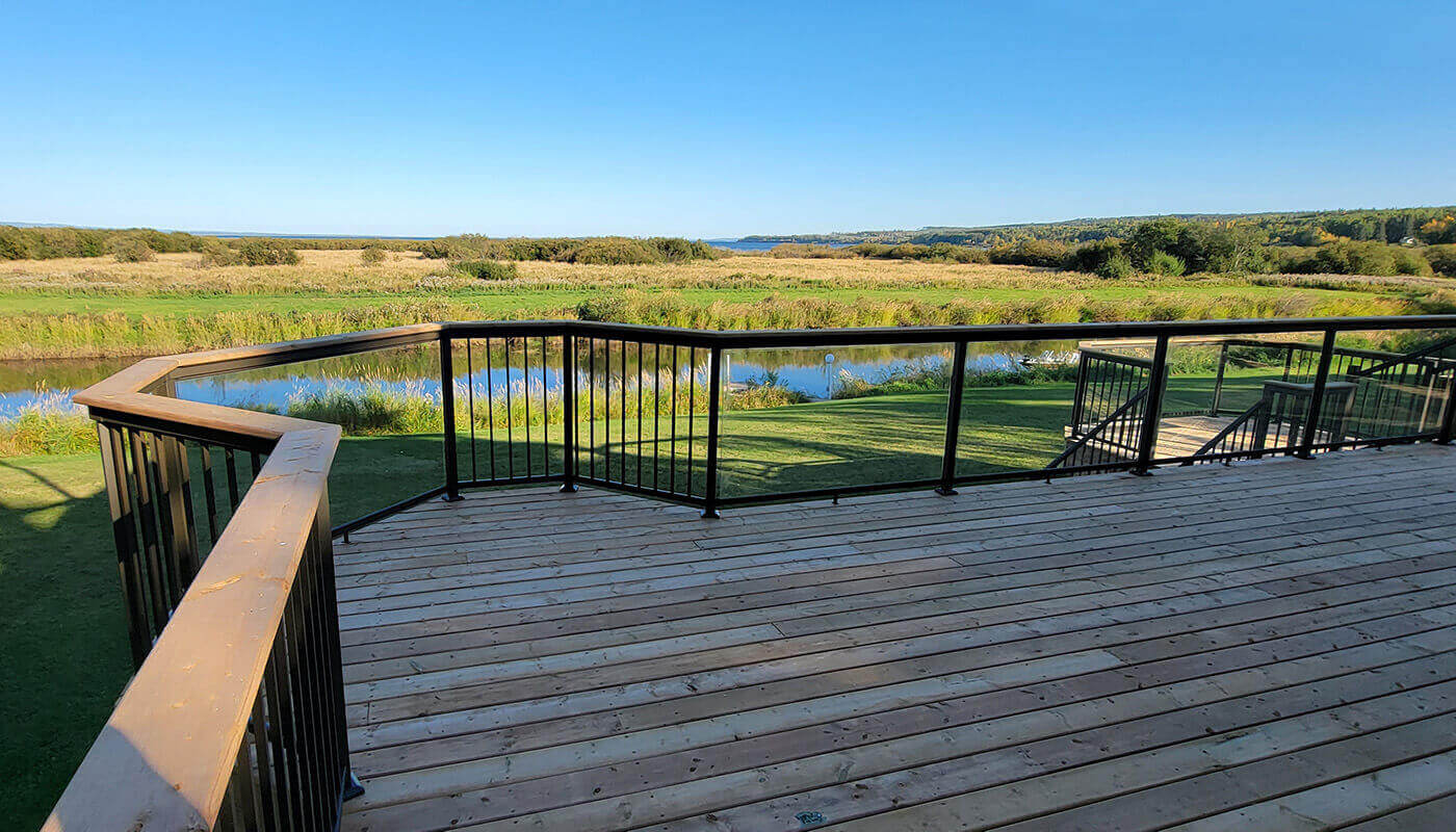 Supplier of quality white pine products, wood siding, railing systems ...